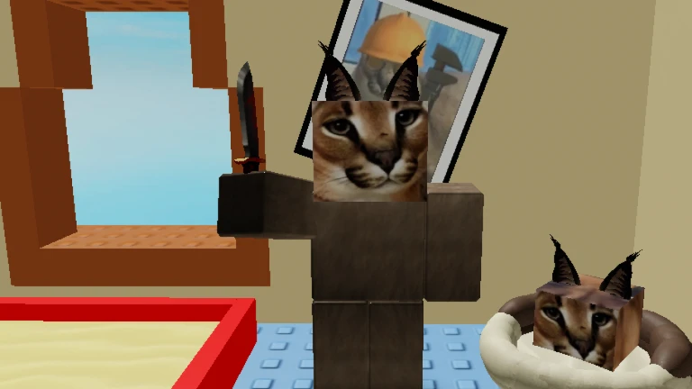 Survive Floppa The Killer! | Roblox Game Place - Rolimon's