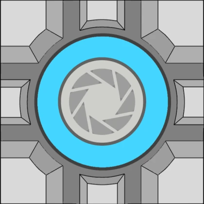 Aperture Science Weighted Storage Cube