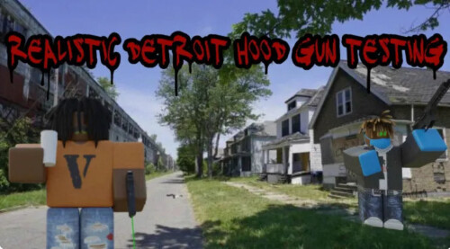 REALISTYCZNE TESTY PISTOLETÓW Z KAPTUREM DETROIT - Roblox