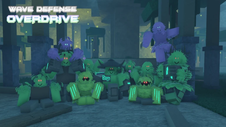 [DARKSWAMP ]ウェーブディフェンス:オーバードライブ! - Roblox
