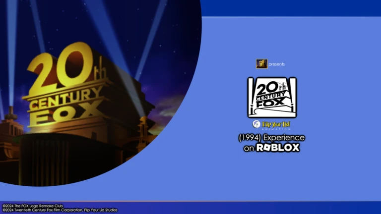 20th Century Fox (1994) - Animación Flip Your Lid - Roblox