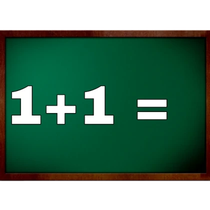 1+1 math question