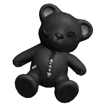 broken teddy bear