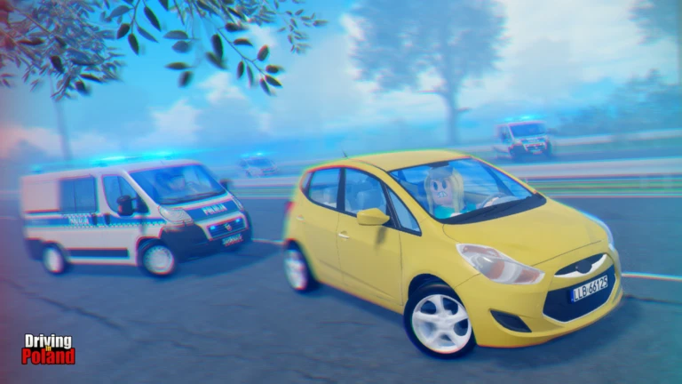 Driving in Poland - Roblox
