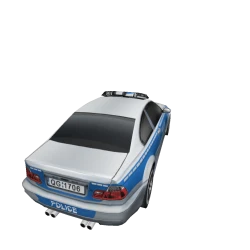 Police car Mesh