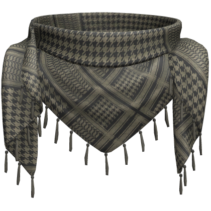 Taktiksel Shemagh Eşarp Yeşil Soluklu Arap Keffiyeh - Roblox