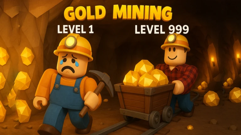 Tycoon de Minería de Oro - Roblox