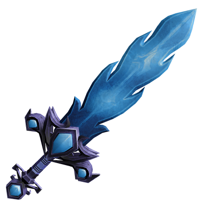 blue fire sword