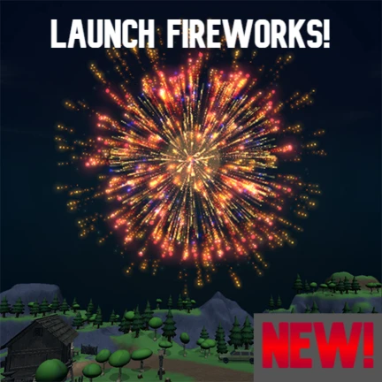 ¡Lanza Fireworks! - Roblox