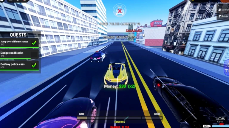 Racer Vs Police AI - Roblox