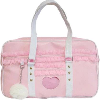 japanese pink shoulder bag | cutecore png ♡