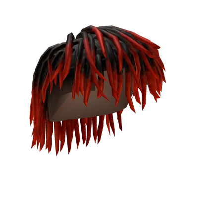 reverse ombre red dreads