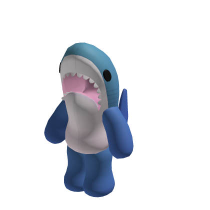 Hiu Onesie Biru - Roblox