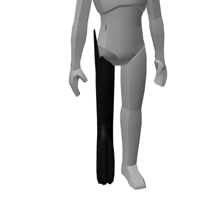 Blue Cute Panda - Right Leg | Roblox Item - Rolimon's