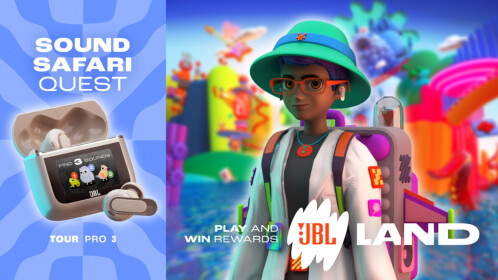 [ SOUND SAFARI QUEST BARU ] Tanah JBL - Roblox