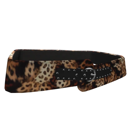 2000s Leopard Cheetah Print Belt (3.0) | Roblox Item - Rolimon's