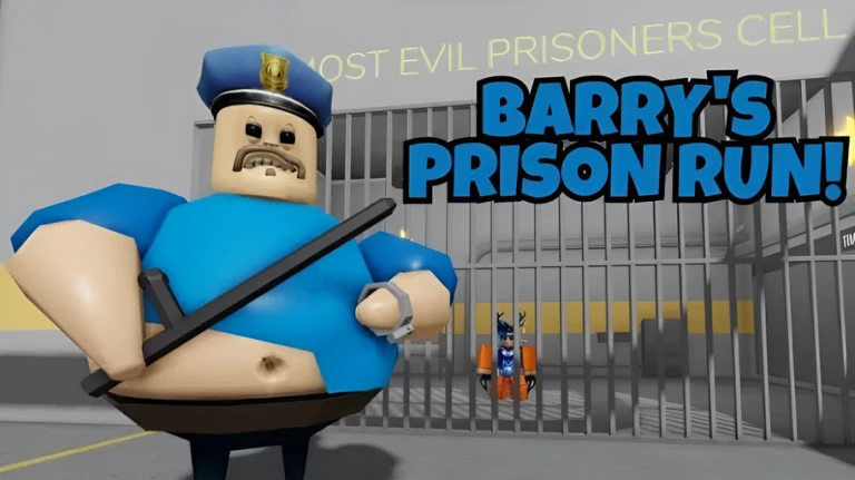 [NUEVO] POLICÍA BARRY'S PRISON RUN BREAKOUT V2 (OBBY) - Roblox