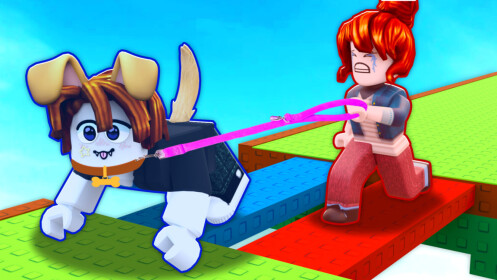 Dog Walk [2 Player Obby] - Roblox