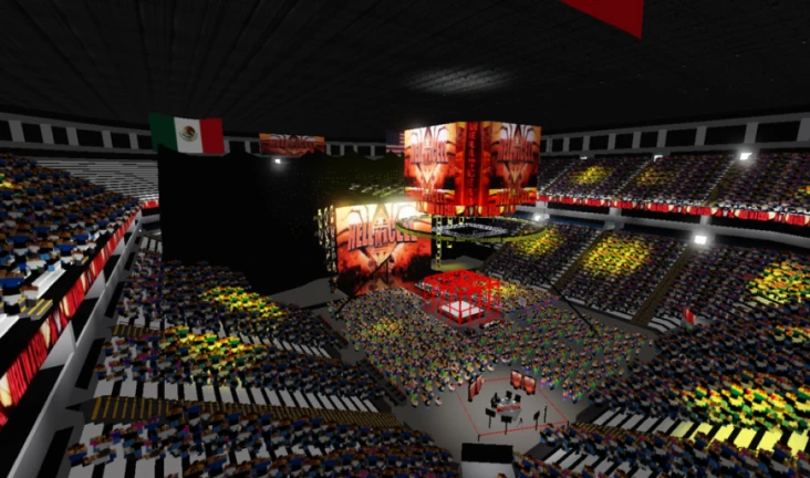 WWE BATTLE OF THE STARS! (NOVO NÍVEL) - Roblox