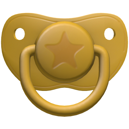 Yellow Star Pacifier - Roblox