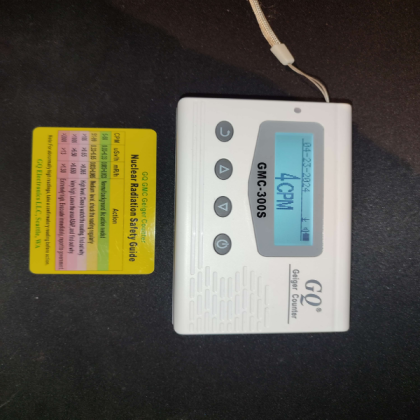 gmc-300s geiger counter