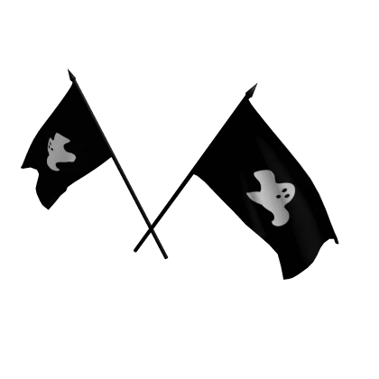 Halloween Ghost Dual Flags | Roblox Item - Rolimon's