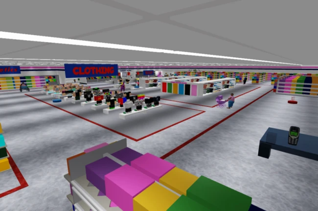 SOBREVIVE A LOS ENCANTADORES COMPRADORES DE DURAZNOS EN PEACH MART - Roblox