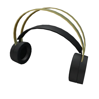 Golden Headphones - KSI | Roblox Item - Rolimon's