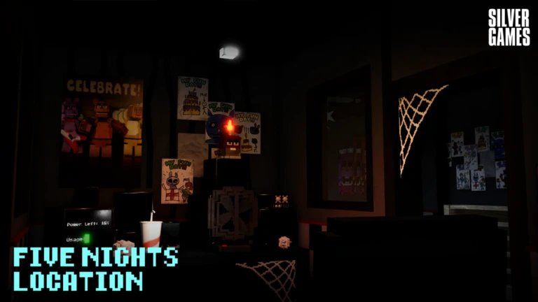 [ ️INVERNO] Five Nights: Localização (FNAF RP) - Roblox