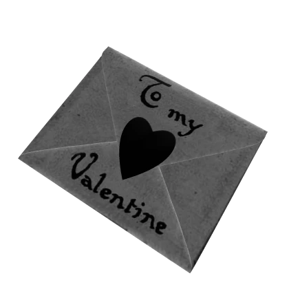 gothic letter envelope