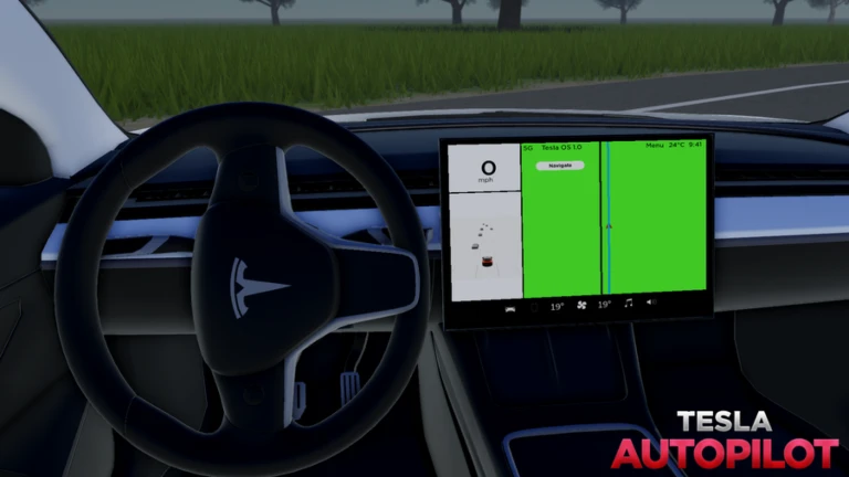 Piloto Automático Tesla - Roblox