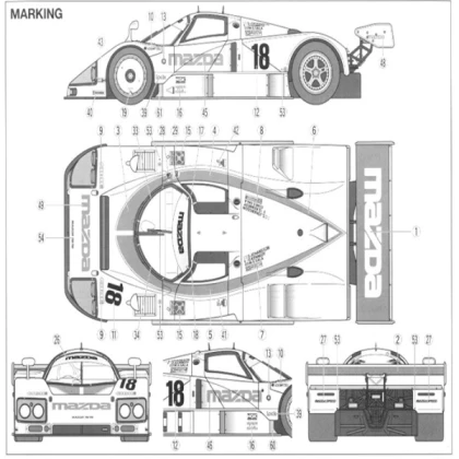 mazda 787b layout