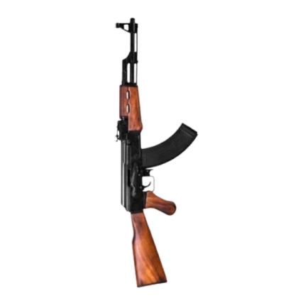AK-47 (transparent background)