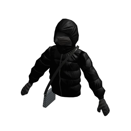 Gangster GM Roadman Puffer Jacket Máscara de esquí - Roblox
