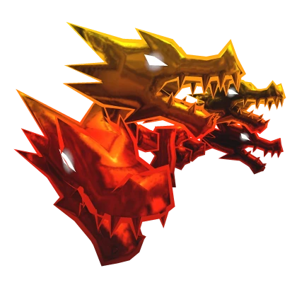 Fiery Dragon Heads | Roblox Item - Rolimon's