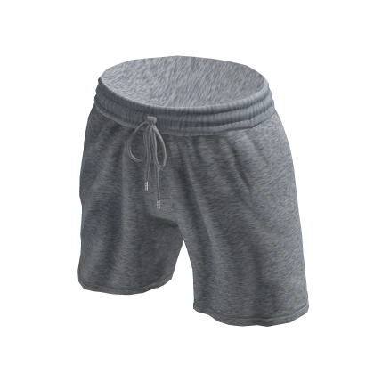 Grey Elastic Gym Sport Shorts | Roblox Item - Rolimon's