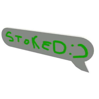 Stoked bubble | Roblox Item - Rolimon's