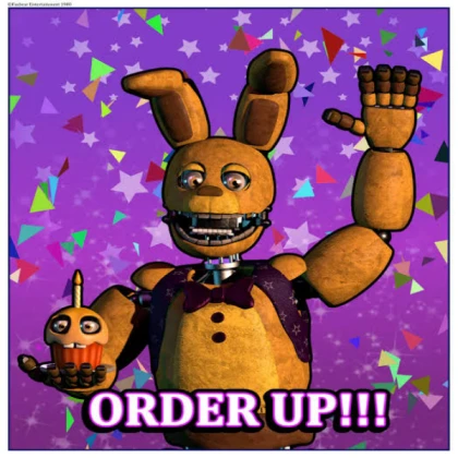Spring Bonnie Poster