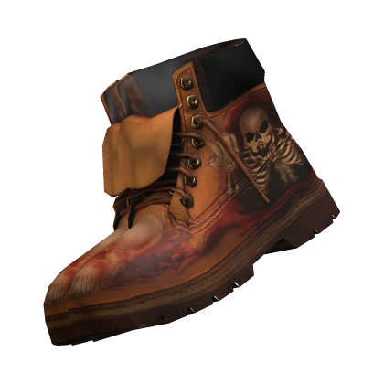 [R6] Holdable Skull Timbs | Roblox Item - Rolimon's