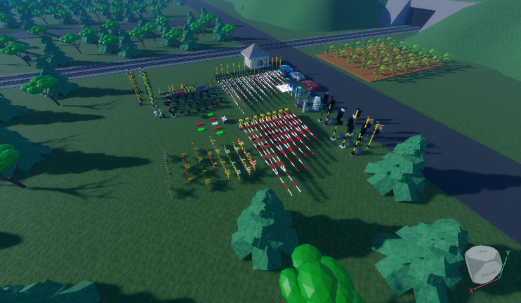 Build A Railroad Crossing Indonesia - Roblox