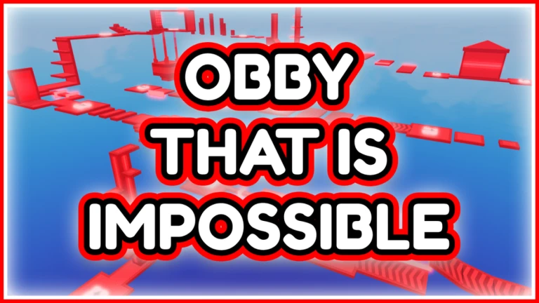 Obby Isso É IMPOSSÍVEL - Roblox