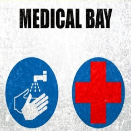 Medical Bay Sign