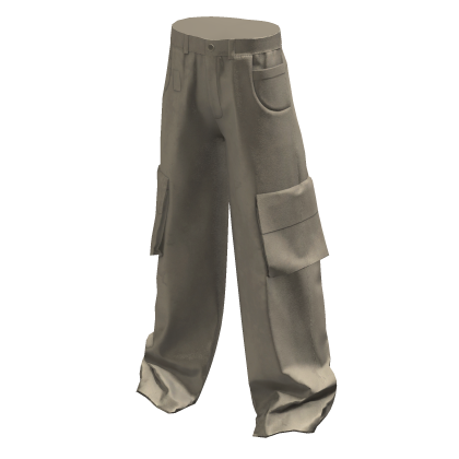 Baggy Beige Cargo Pants Roblox