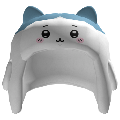 Chiikawa Hachiware Kawaii 화이트 애니메이션 고양이 Ushanka - Roblox