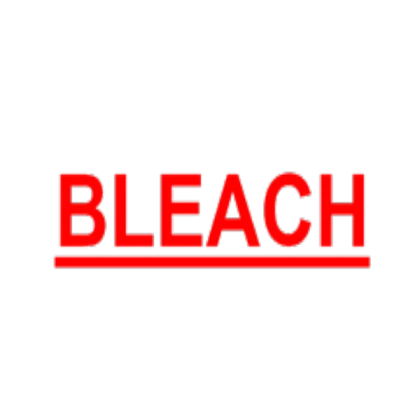 BLEACH label