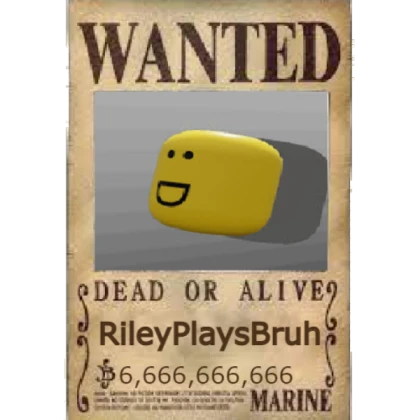 wanted poster riley