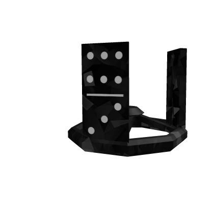 Black Sparkle Time Domino Crown | Roblox Item - Rolimon's
