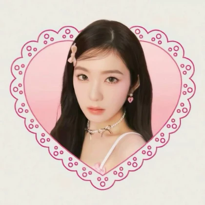 irene matching heart icon pfp red velvet