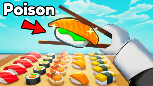 Wyzwanie Poison Sushi ! - Roblox