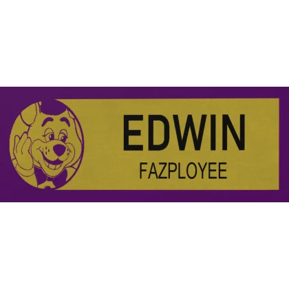 Edwin's Diner Nametag | Roblox Item - Rolimon's